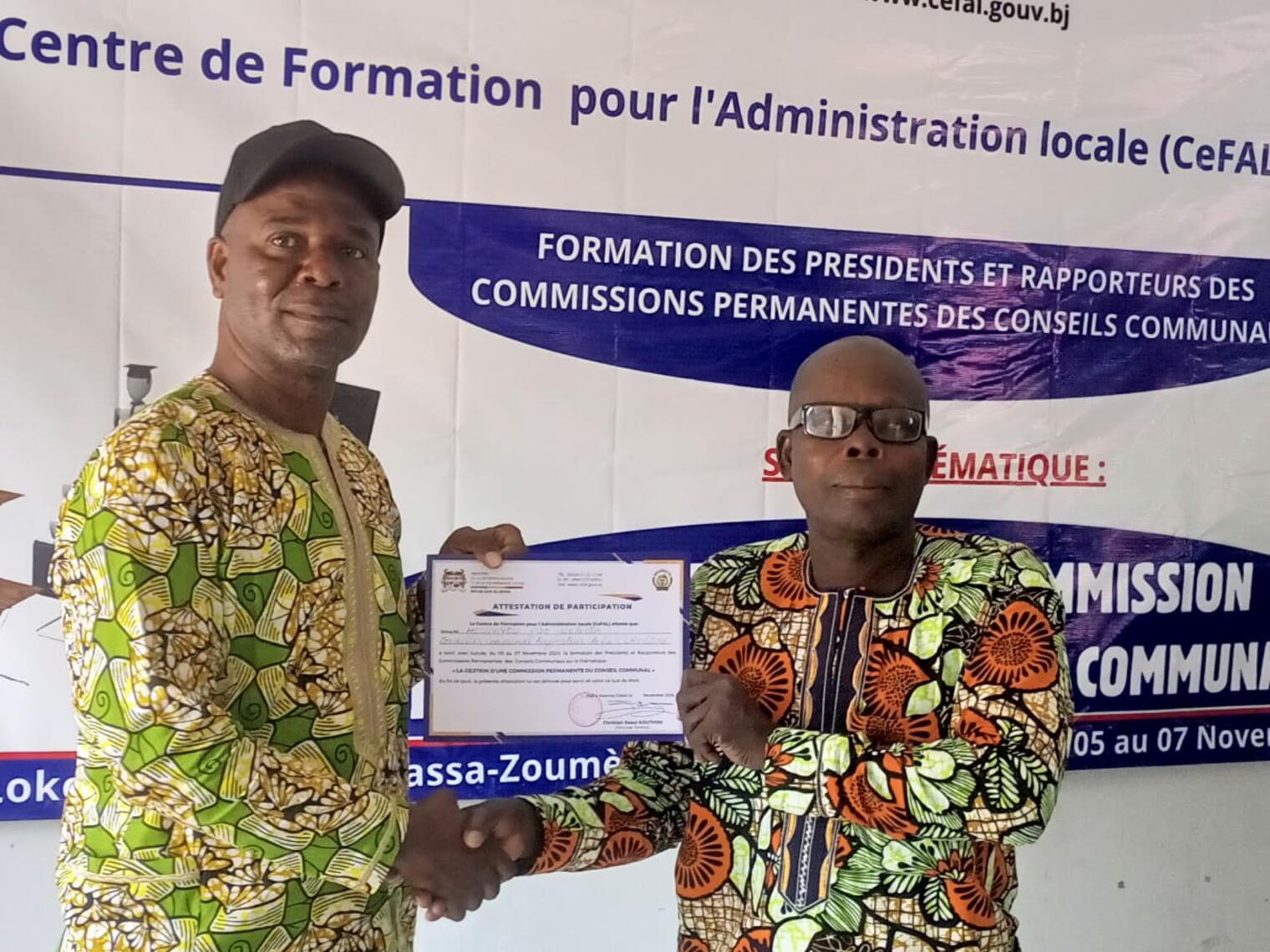 Formation des Présidents et Rapporteurs des commissions permanentes des ...